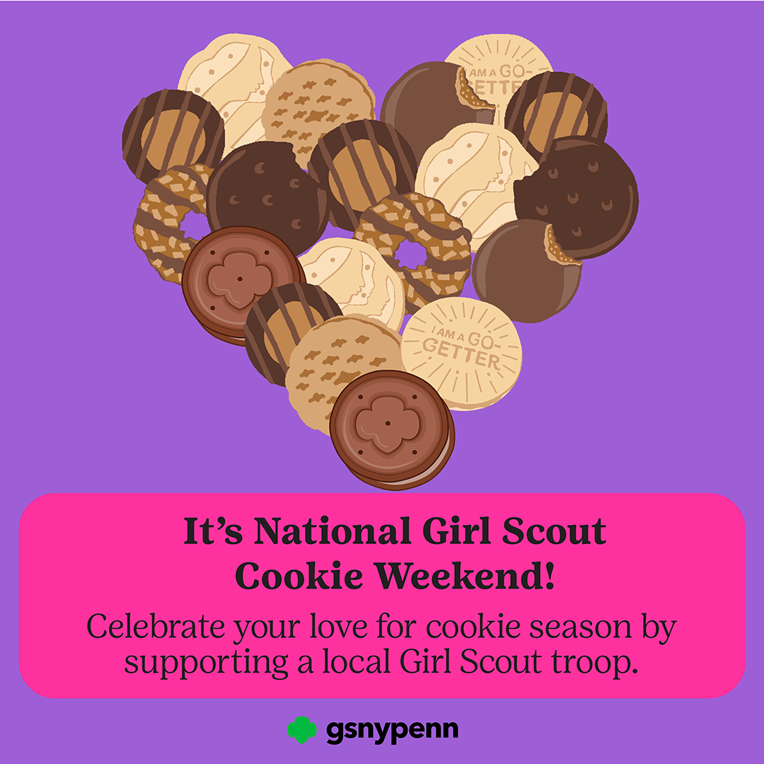 National Girl Scout Cookie Weekend